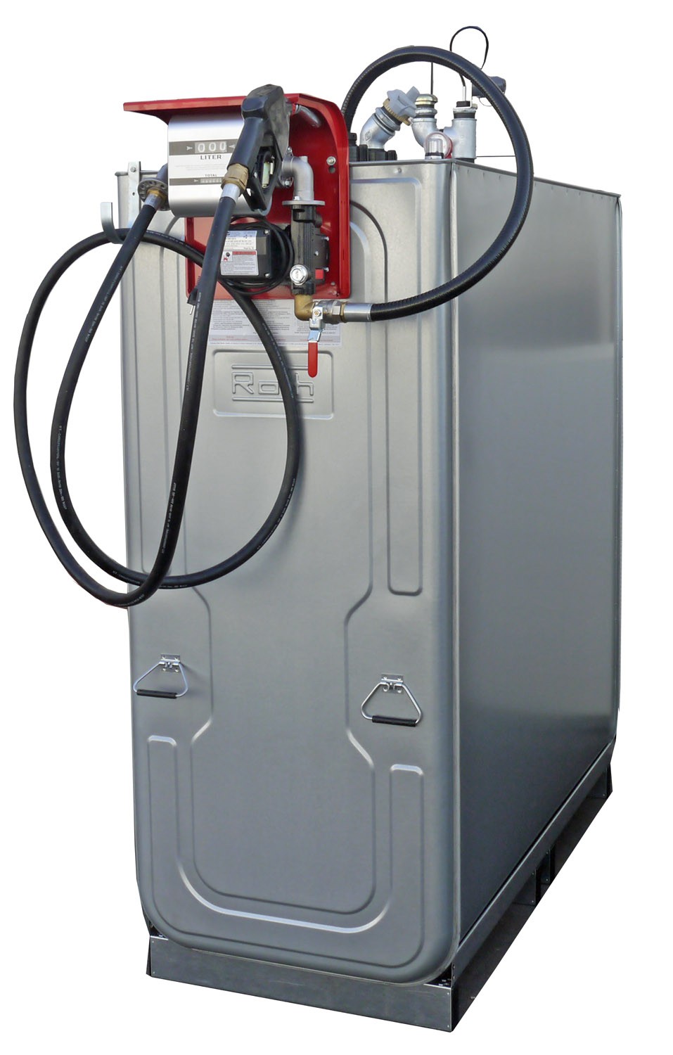 Doppelwandige Dieseltankstelle zur Aufstellung in Gebäuden, 1500 Liter ...